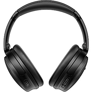 Bose QuietComfort 45 Bluetooth Wireless Noise Cancelling Headphones - Triple Black (Renewed)