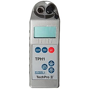 Myron L TPH1, Conductivity, TDS, pH, Temperature TECHPRO II Digital Meter