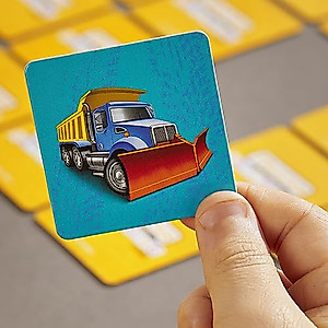 Hasbro Gaming Trucks Matching Game | Preschool Games for Boys & Girls | Memory Card Game | Easter Gifts for Kids | Ages 3+ (Amazon Exclusive)