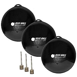 Bug Ball Replacement Ball, 3 Pack- Odorless Eco-Friendly Biting Fly and Insect Killer with NO Pesticides or Electricity Needed, Kid and Pet Safe