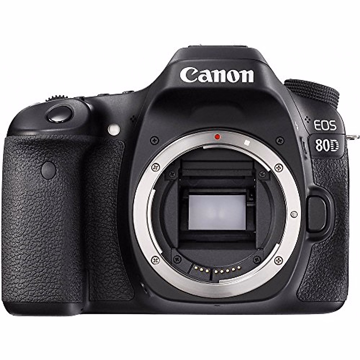 Canon EOS 80D DSLR Camera (Body Only) (1263C004), 64GB Memory Card, Case, Corel Photo Software, LPE6 Battery, External Charger, Card Reader, HDMI Cable, Cleaning Set + More (Renewed)