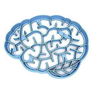 Sweet Prints Inc Brain Cookie Cutter - Dishwasher Safe