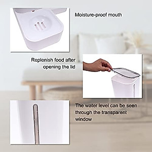 2 in 1 Gravity Cat Food and Water Bowl Set,Automatic Cat Feeder Water Dispenser for Dogs -All-in-One Pet Feeder for Small to Medium Dogs and Cats,Pets