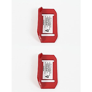 2 Pack Steel Snowblower Skid Shoe for Murray Snapper 7037982YP 7037982