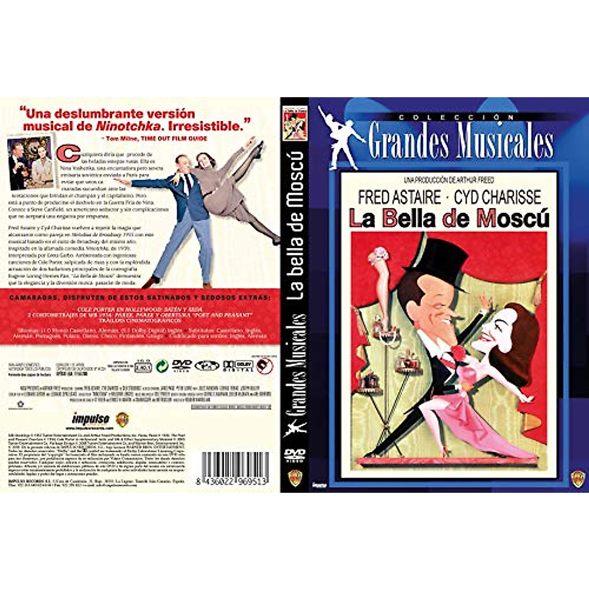 La Bella de Moscú DVD 1957 Silk Stockings [Import]