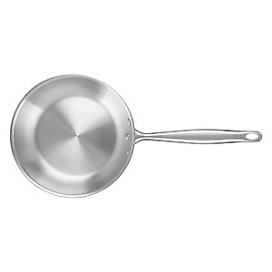 WINCO Tri-Ply Frying Pan, Silver