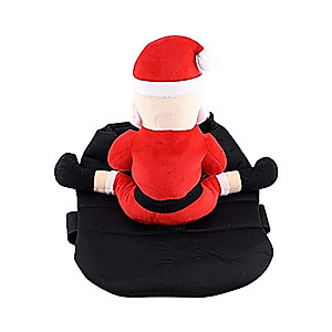 Midlee Santa Claus Jockey Dog Costume (Large)