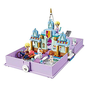 LEGO Disney Anna and Elsa’s Storybook Adventures 43175 Creative Building Kit for Fans of Disney’s Frozen 2 (133 Pieces)