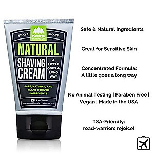 Pacific Shaving Company Daily Shave Regimen Set - Bamboo Pre-Shave Scrub, 3 oz (1 Unit) | Natural Shaving Cream, 3.4 oz (1 Unit) | Caffeinated Aftershave, 3.4 oz (1 Unit)