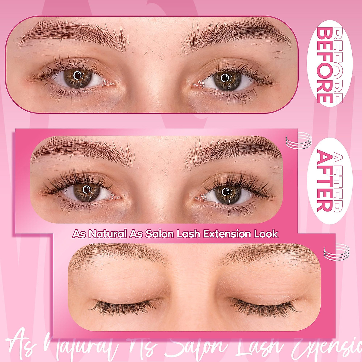 Newcally Faux Mink Lashes Pack 20 Pairs Wholesale False Eyelashes Dramatic Long Fluffy Wispy Fake Eye Lashes Bulk