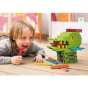 Tegu 40 Piece Perfect Blocks Building Set Purple & Blue (Amazon Exclusive)