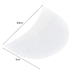 obmwang 150 Pieces Eyeshadow Pads, Eyeshadow Stencils, under Makeup Protection Pads, Professional Makeup Protection Tool for Eyelash Extensions, Lip Makeup