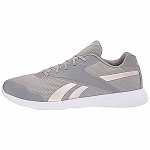 Reebok Women's Stridium Walking Shoe, Pure Grey/White/Quartz Metallic, 6.5
