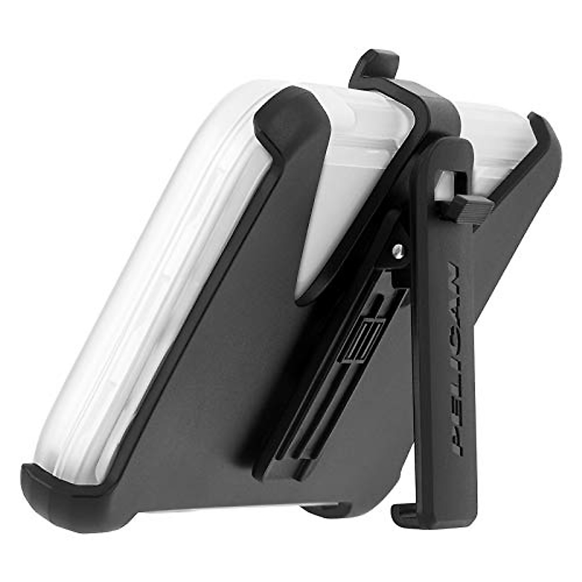 Pelican - VOYAGER Series - Case for iPhone 12 Mini (5G) - Military Drop Protection - Holster - 5.4 Inch - Clear