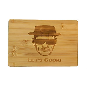Engraved Bamboo Wood Cutting Board Funny Gift for Fathers Day Birthday Christmas One Size