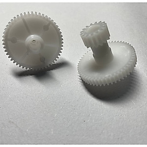 LICHIFIT 2PCS Sweeper Walking Module Secondary Gears Repair Part for Neato Vacuum Cleaner Accessories