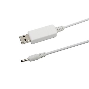 HAUZIK USB Charger Cable Power Adapter Cord Compatible with Google Nest Mini Smart Speaker, Nest Hub (3.3ft, White)