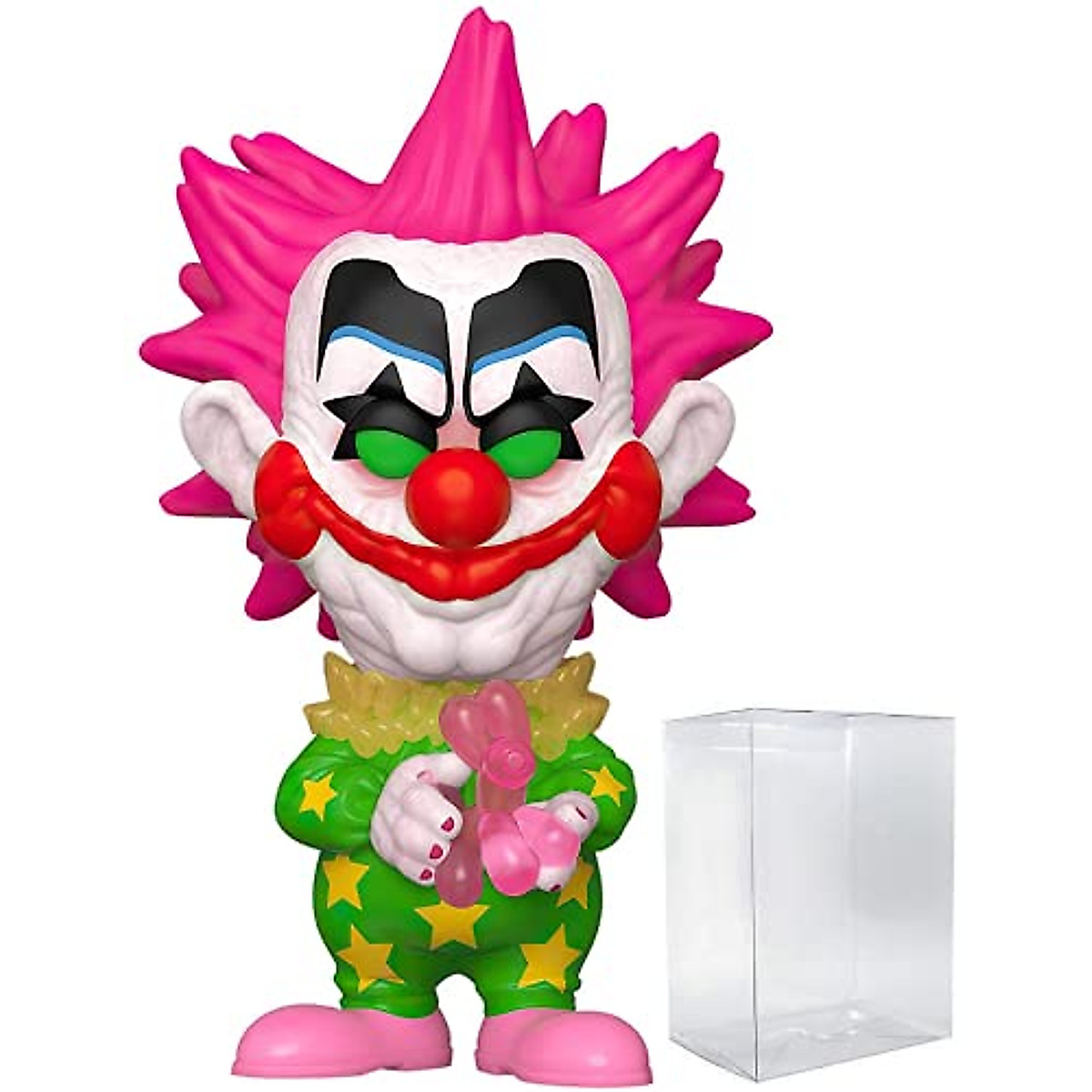 POP Killer Klowns from Outer Space - Spikey Funko Vinyl Figure (Bundled with Compatible Box Protector Case), Multicolored, 3.75 inches