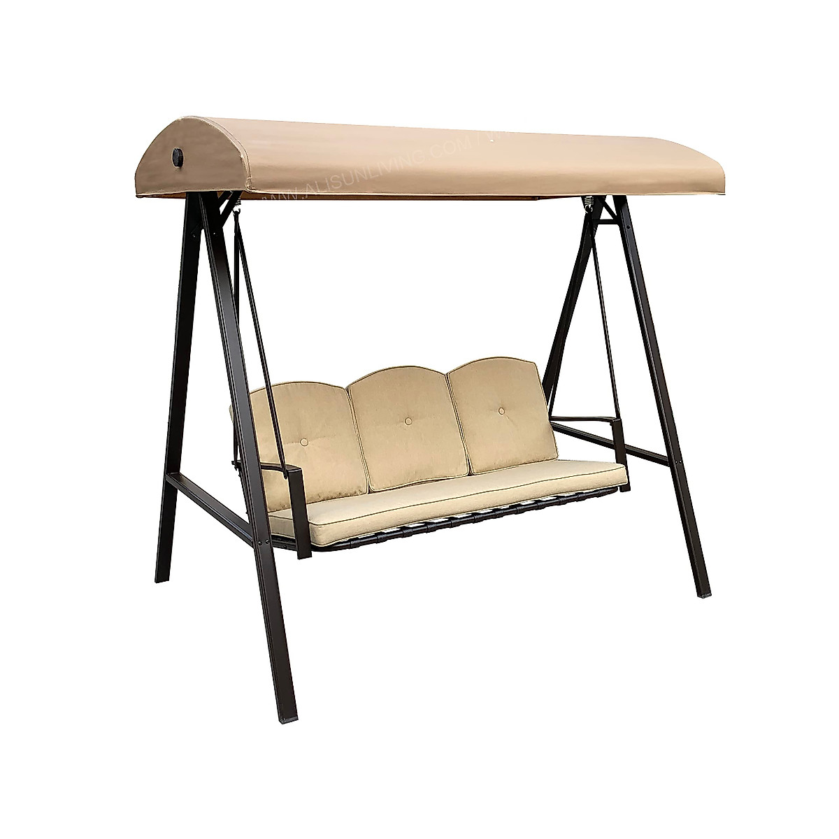 ALISUN Replacement Canopy Top for Model#GSS00132D Cunningham 3-Seater Patio Swing (Top Only)