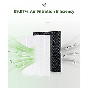 Future Way C545 + 5500 Replacement Filter Set Compatible with Winix C545 and 5500-2 Air Purifier