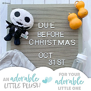 KIDS PREFERRED Disney Cuteeze Nightmare Before Christmas Jack Skellington Stuffed Animal Plush Toy - for Babies and Toddlers, Multicolor,6 inches