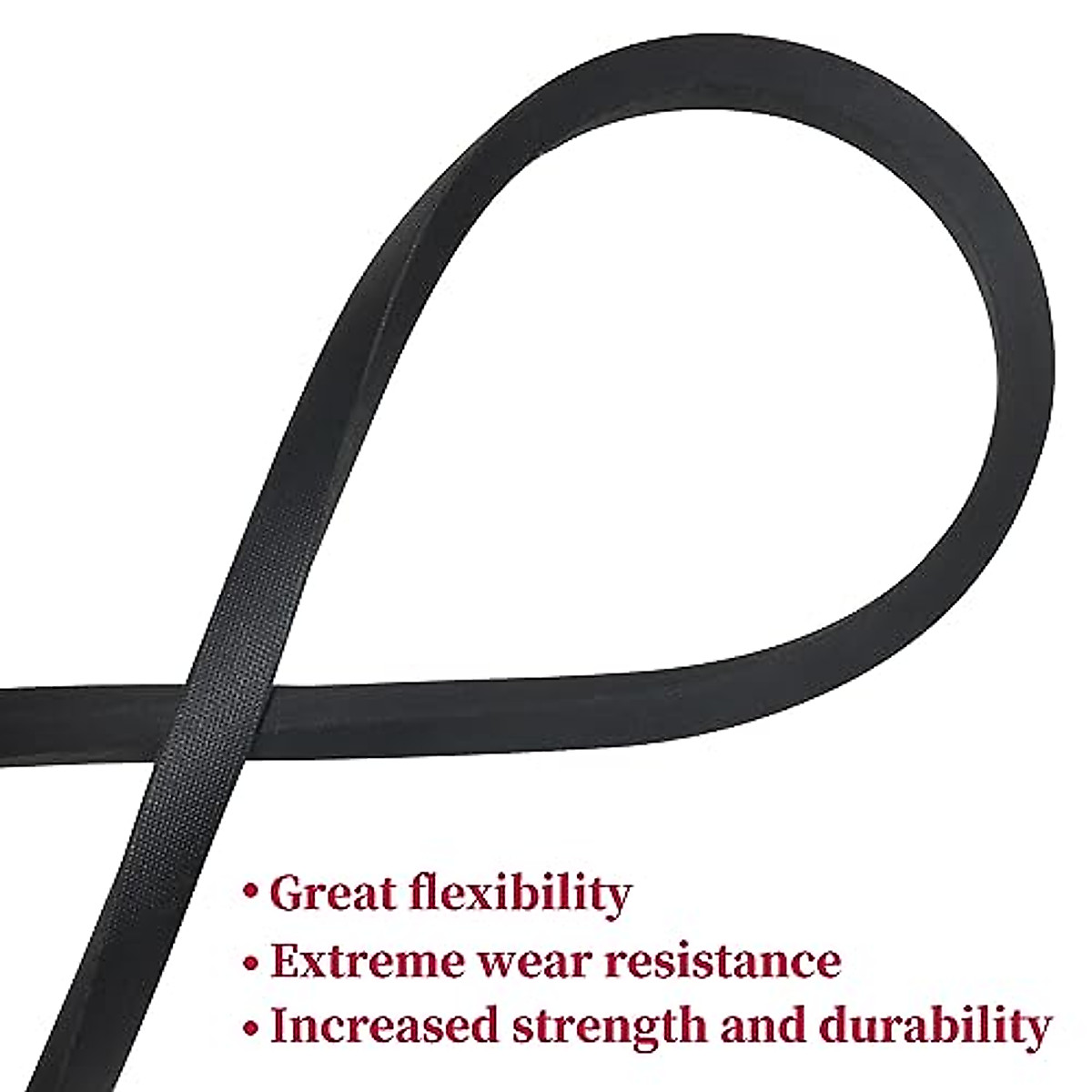 GELASKA 2 Pack HS35 V-Belt 22431-727-013 V-Belt (5/8" x 39") for Honda HS35 Snow Blower and FC600 FC600K1 FC600K2 FR650 FR750 FG400 FG500 Tillers