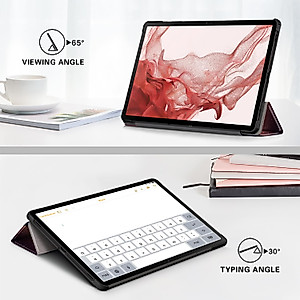 DINGGUAGUA Case for Samsung Galaxy Tab S10+ Plus 12.4” 2024 Release Lightweight Slim Shell Stand Cover for Tab S9+ Plus SM-X810/X816B/X818U with Auto Sleep/Wake,Graffiti