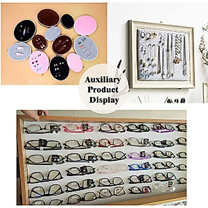 20 Pcs Self Adhesive Velvet Flocking Liner Sheets,Self Adhesive Flocked Fabric for Jewelry Box, Self Adhesive Velvet Liner(Black)