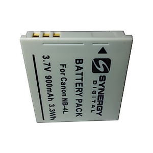 Synergy Digital Camera Battery, Works with Canon PowerShot ELPH 330 HS Digital Camera, (li-ion, 3.7V, 900 mAh) Ultra Hi-Capacity Battery