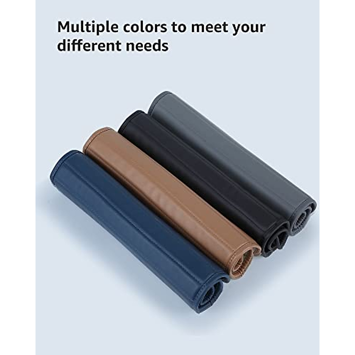 UIIU Full Body Massage Chair Back Cushion Quilted Leather Lumbar Cushion Zero Gravity Massage Chair Back Protect Cushion to Ease Strength of Shiatsu Massage 20.5x16.9Inch Gray