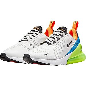 Nike Women's W Air Max 270 Nerf DO6691-100 Shoes, Summit White/Black-white-volt, 7.5