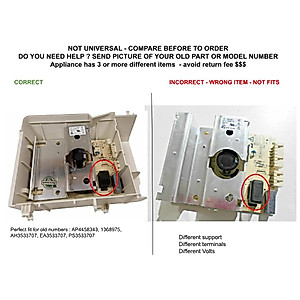GLOB PRO SOLUTIONS WPW10197864 CKD3427 Motor Control Board