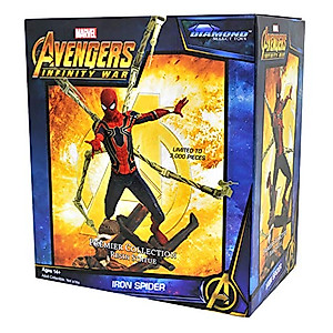 Diamond Select Toys Marvel Premier Collection: Avengers Infinity War Spider-Man Resin Statue