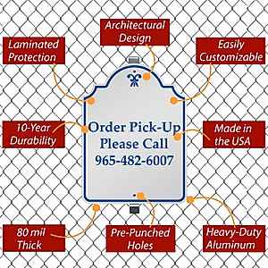 SmartSign "Add Own Wording Here" Custom Designer Sign | 24" x 18" Aluminum