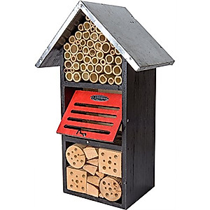 Super Moss 759834561316 Beneficial Bug House, Black Metal Roof