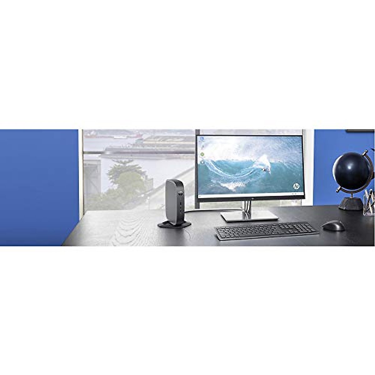 HP t540 Thin ClientAMD Ryzen R1305G Dual-core (2 Core) 1.50 GHz - TAA Compliant - 8 GB RAM DDR4 SDRAM - 128 GB Flash - AMD Radeon Vega 3 Graphics - Gigabit Ethernet - Windows 10 IoT Enterprise - Displ