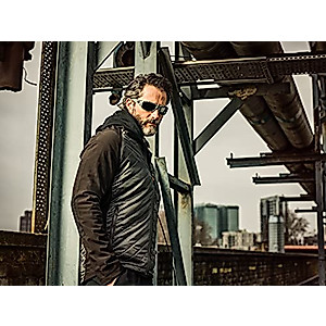 Caterpillar Men's Coffer Polarized Sunglasses Rectangular, Matte Camo, 63 mm