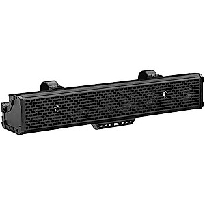 BOSS Audio Systems BRT27A ATV UTV Sound Bar System - 27 Inch Wide, IPX5 Rated Weatherproof, Bluetooth, Amplified, 3 Inch Speakers