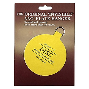 Flatiron Disc Invisible Plate Hanger, 4-Inch - SET 2