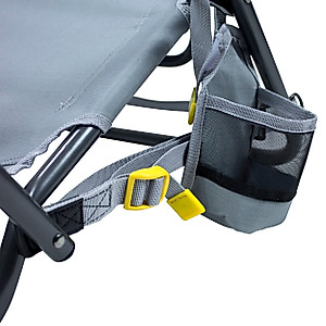 GCI Outdoor Everywhere Portable Hillside Chair, Mercury Gray