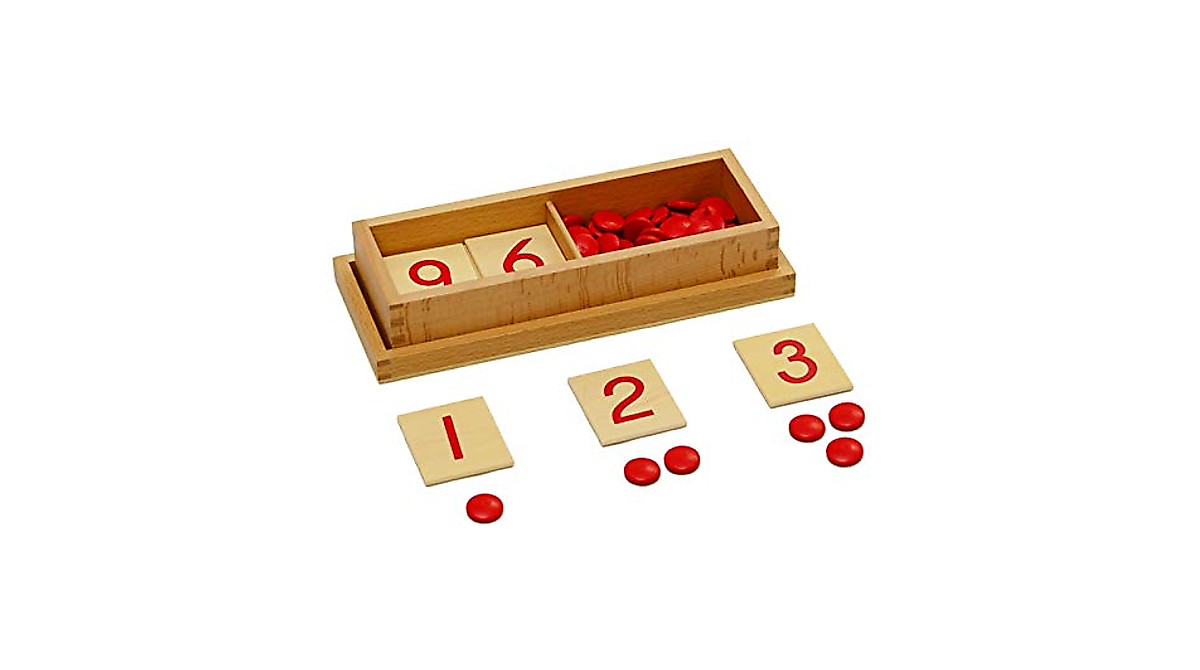 Elite Montessori Cards and Counters for Early Math Learning