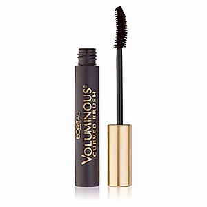 L’Oreal Paris Makeup Voluminous Mascara Original, Curved Brush Lifts & Builds Lashes Up To 5X Volume, Clump Free, Smudge Free, Black, 0.28 Fl Oz
