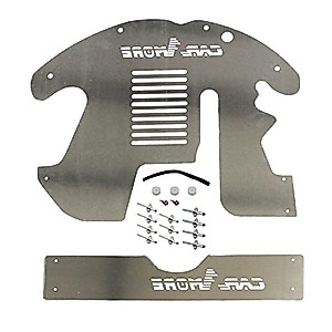 Catalytic Converter Protector Shield Defender Aluminum Replacement for Toyota Prius 2010 2011 2012 2013 2014 2015 & Toyota Prius V '12-'17- catalytic converter anti theft