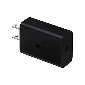 Samsung 15W Wall Charger Type C Only (Cable not Included), Black