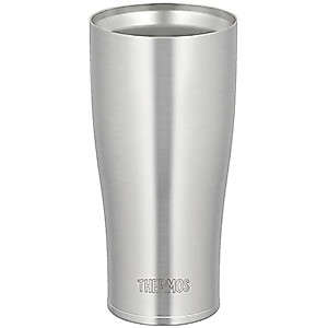 Thermos JDE-420 S Vacuum Insulated Tumbler, 14.2 fl oz (420 ml), Stainless Steel