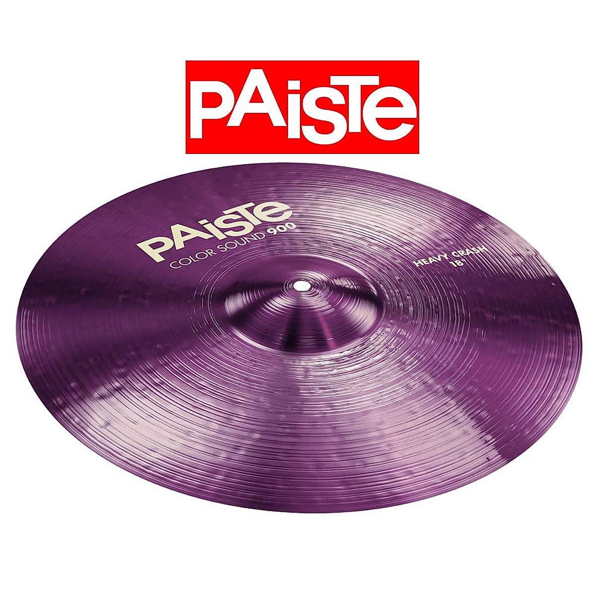 Paiste 18 Inches Color Sound 900 Purple Heavy Crash Cymbal