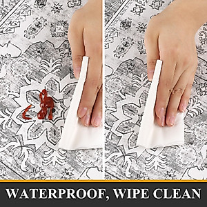 Pauwer Anti Fatigue Kitchen Mat Set of 2 Non Slip Kitchen Mats for Floor Cushioned Kitchen Rugs Comfort Standing Mat Farmhouse Waterproof PVC Foam Kitchen Floor Mat Runner