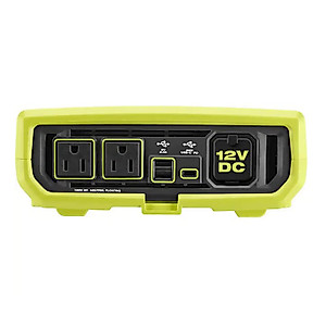 RYOBI ONE+ 18V 800-Watt Max 12V Automotive Power Inverter with Dual USB Ports - RYi8030AVNM