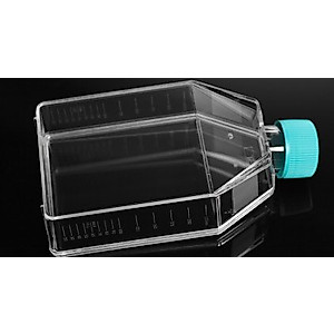 Sterilized Cell Culture Flasks - 250ml, 75cm2, Vent Cap, 5/pk