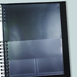 Brownline 2024 CoilPro Daily Professional Planner, Four-Person Appointment Book, 12 Months, January to December, Twin-Wire Binding, 11" x 8.5", Black (CB960C.BLK-24)